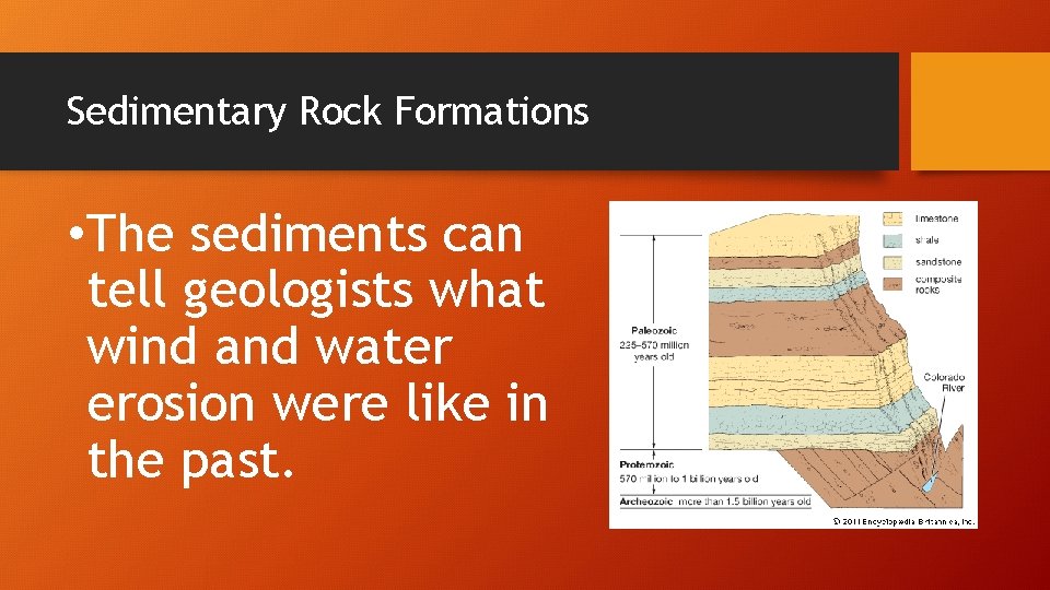 Notes Sedimentary Rocks Think About What do you