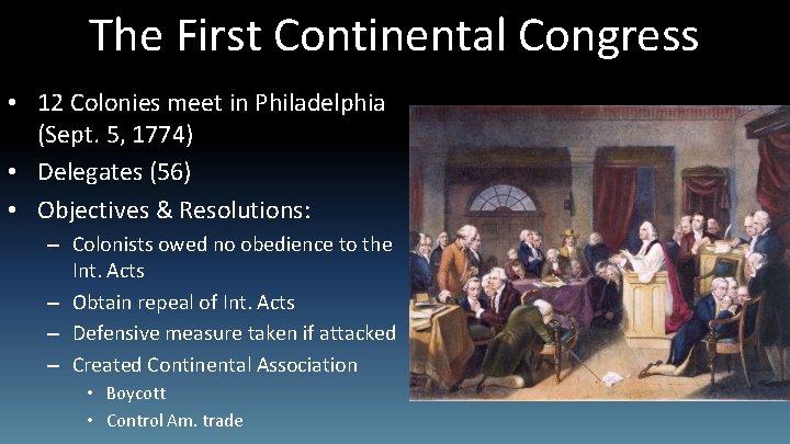 The American Revolution Confederation The Birth of the