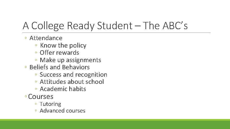 High School Transition CUNY COLLABORATIVE PROGRAMS A NYGEAR