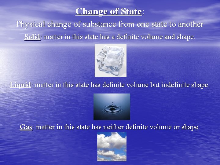 Objectives Identify the characteristics of matter and substances
