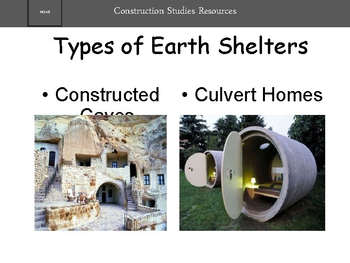 Construction Studies Resources Earth Shelters By Daniel Guerin