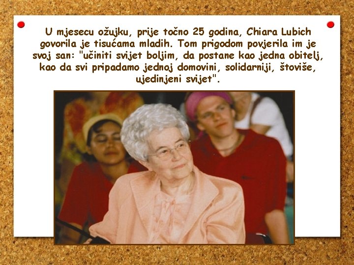 Rije za ivot Oujak 2016 Zbilja je dolo