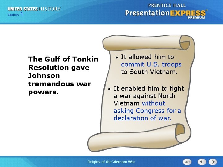 Chapter Section 1 25 Section 1 Objectives Describe