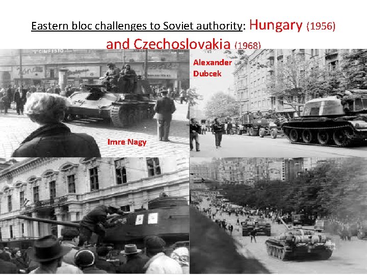 Cold War Thaw and End Eastern bloc challenges