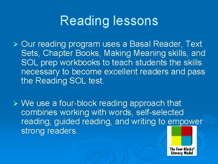 Welcome to the Fourth Grade Mrs Ball Room