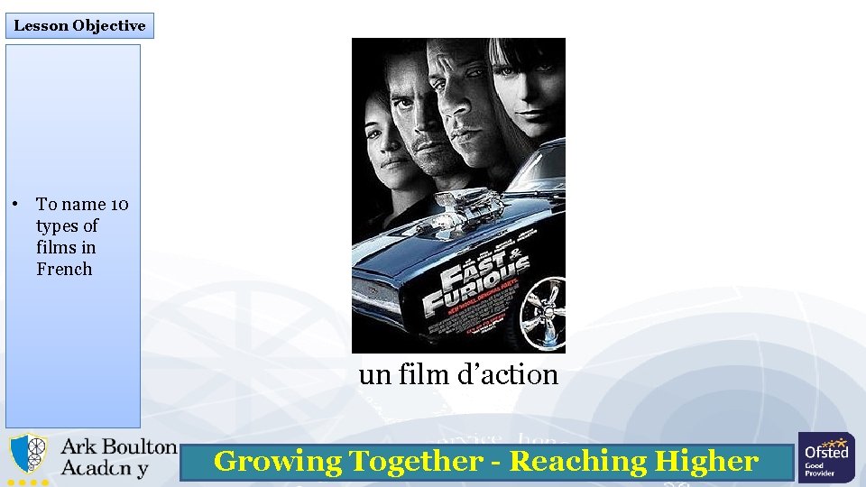 Lesson Objective Entry in silence Quels films aimestu