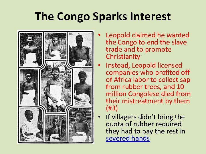 Chapter 11 Section 1 Imperialism Scramble for Africa