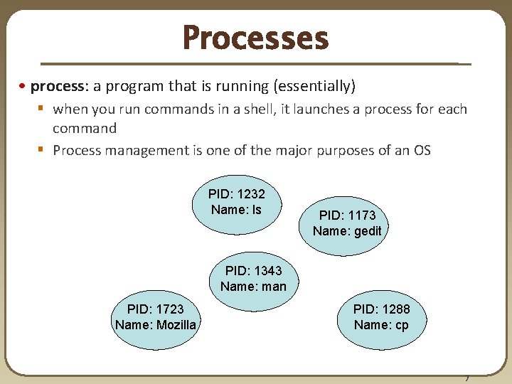 CSE 390 a Lecture 3 bash shell continued