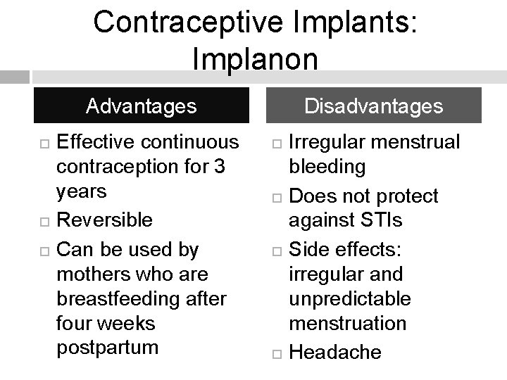 HORMONAL METHODS OF CONTRACEPTION Created By Jason Barber