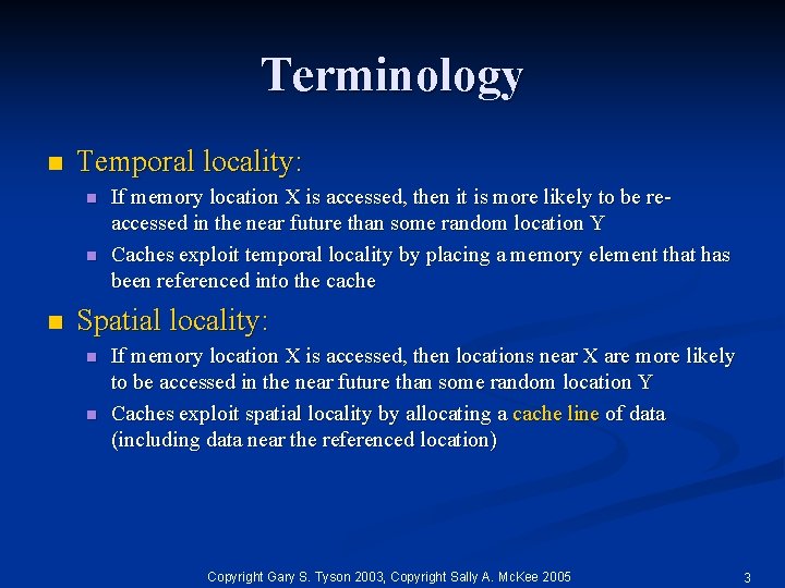 Memory Hierarchies Adapted From Slides By Sally Mc