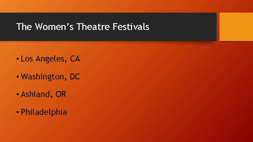 American Women in Theatre Trailblazers and Provocateurs Part