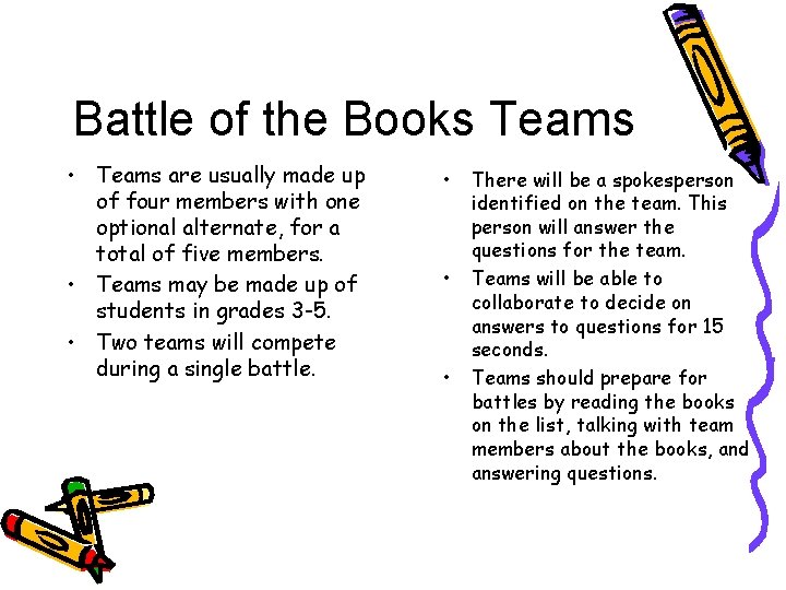 Get ready to BATTLE The Basics There are