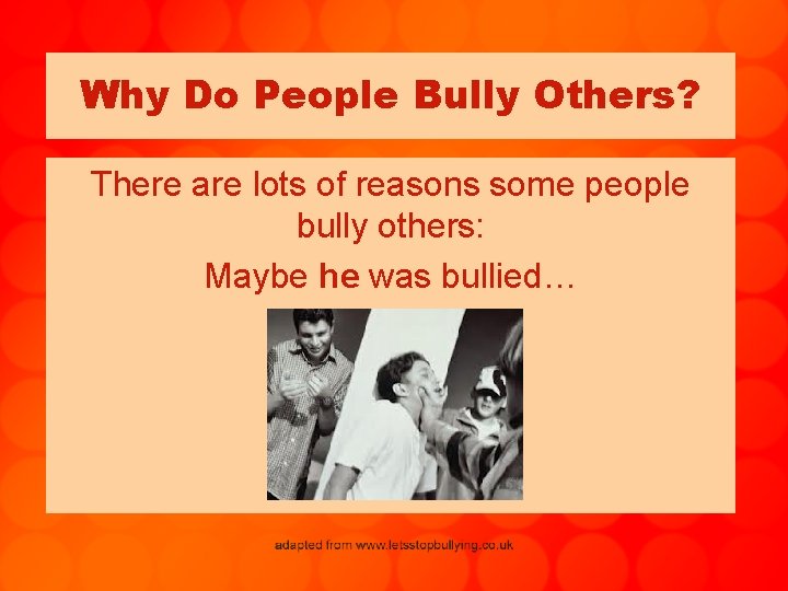 What To Do About Bullying adapted from www