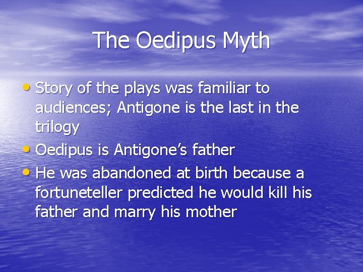 Introduction to Greek Theatre Antigone By Sophocles Origins