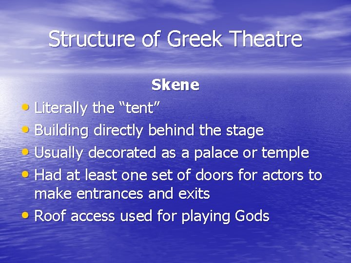 Introduction to Greek Theatre Antigone By Sophocles Origins