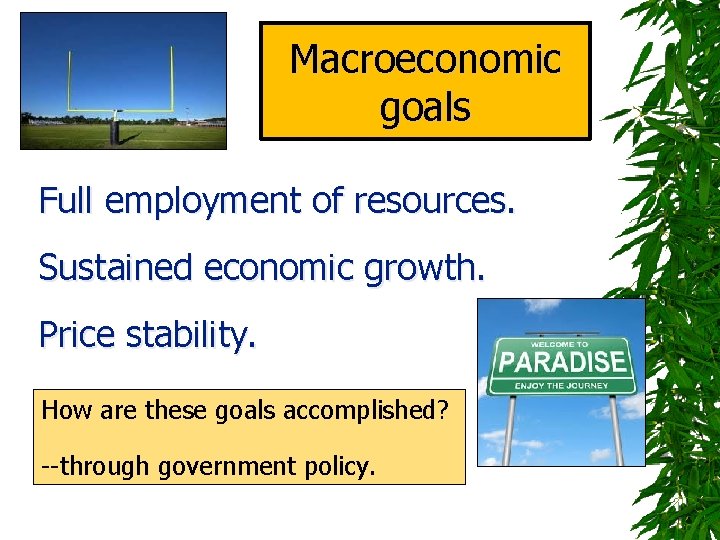 Basics of Macroeconomics peak contraction recovery trough Dr