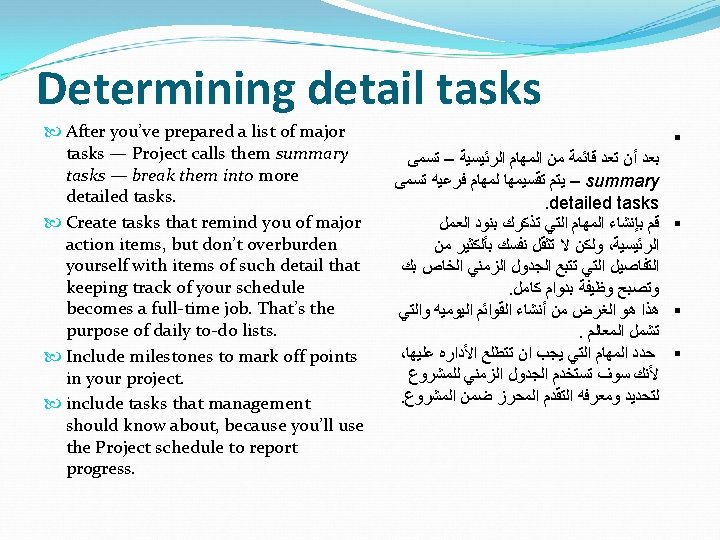 Project Management Skills Ahmad AlGhoul Learning Objectives Explain
