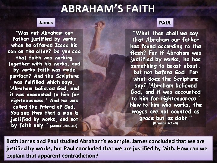 FAITH THAT WORKS Lesson 6 for November 8