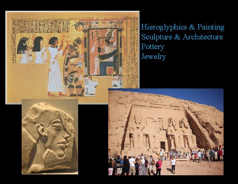 TBT Early Egyptian art Hieroglyphics Painting Sculpture Architecture