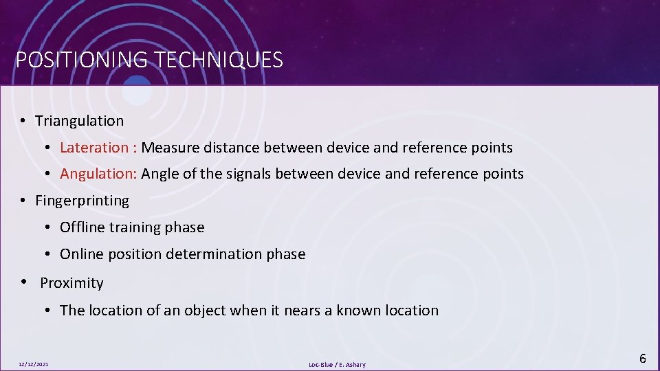 LOCBLUE LOCATION VERIFICATION USING BLUETOOTH LOW ENERGY A