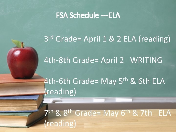 Florida Standards Assessment Grades 3 8 Beachside Montessori