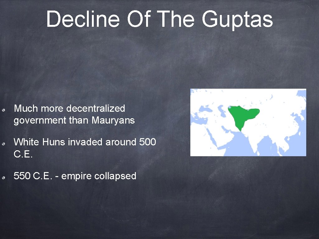 The Mauryan Empire Began under the leadership of