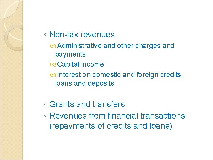 Fiscal policy 1 State Budget 2 Supply Side