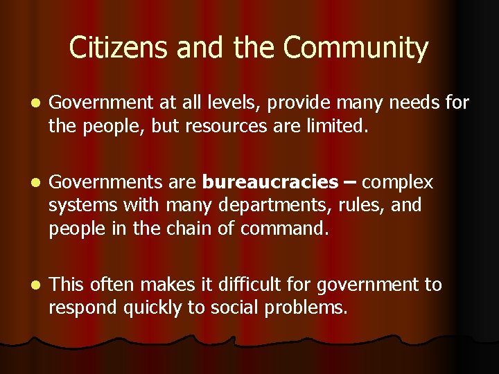 Ch 5 The Duties and Responsibilities of Citizenship