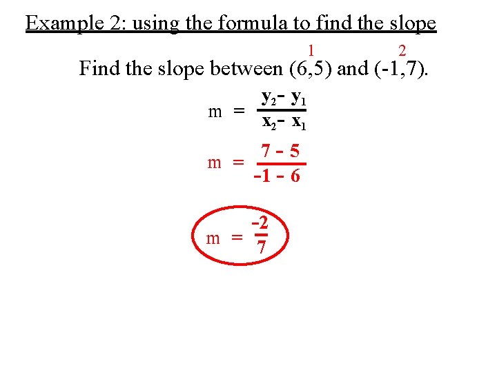Ch 4 5 Objective To find the slope