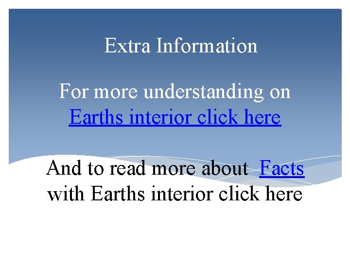 Earths Interior 10 th Grade Physical Geology By
