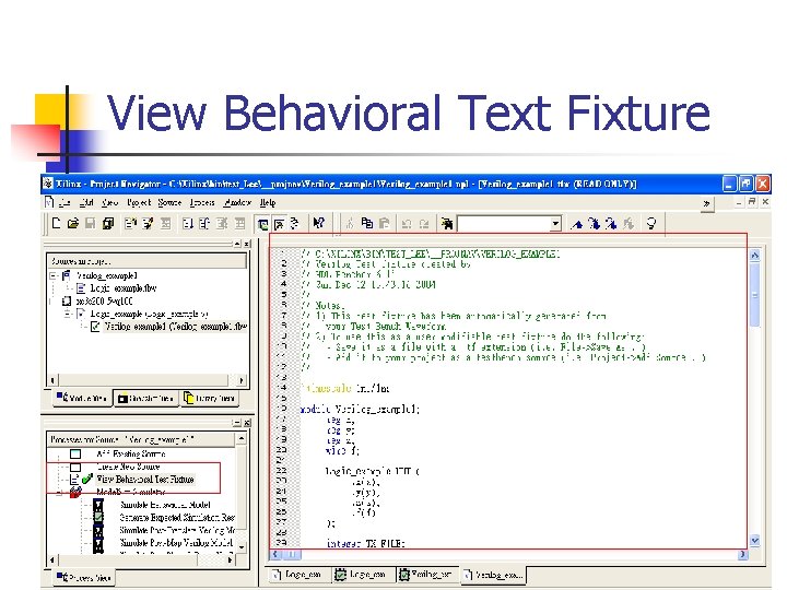 Chapter 05 Tutorial Using HDL Based Design Verilog