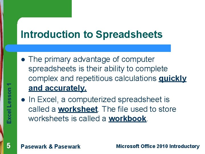 Excel Lesson 1 Microsoft Excel Basics Microsoft Office