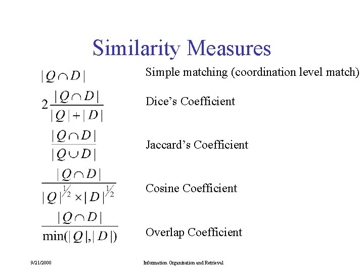 Ranking and Relevance Feedback Ray Larson Marti Hearst