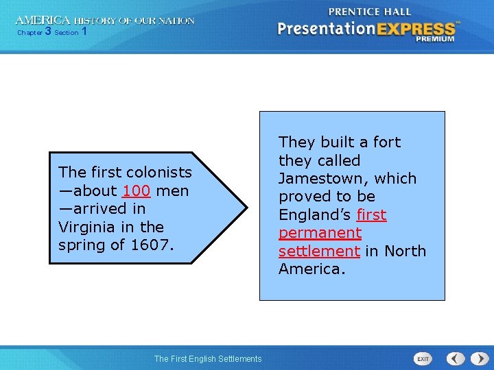 Chapter 3 Section 1 Objectives Explain why England
