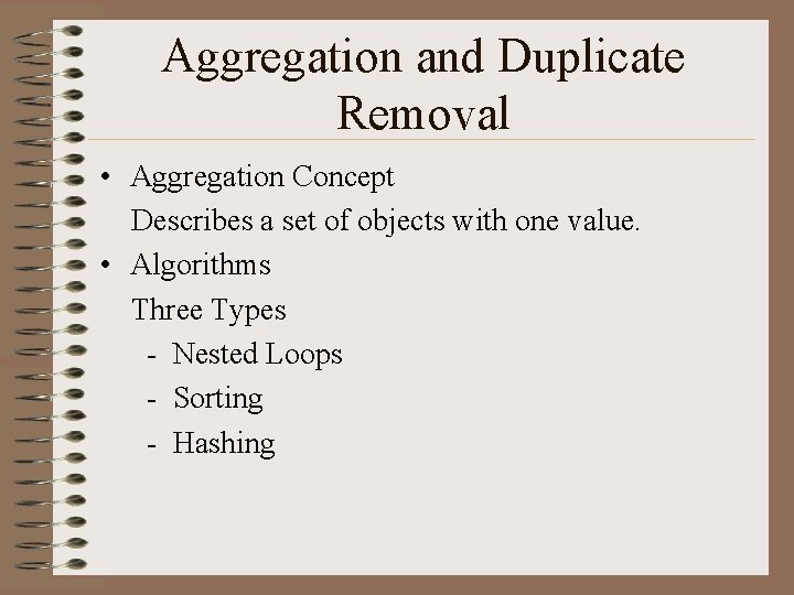 Querying Large Databases Rukmini Kaushik Purpose Research for