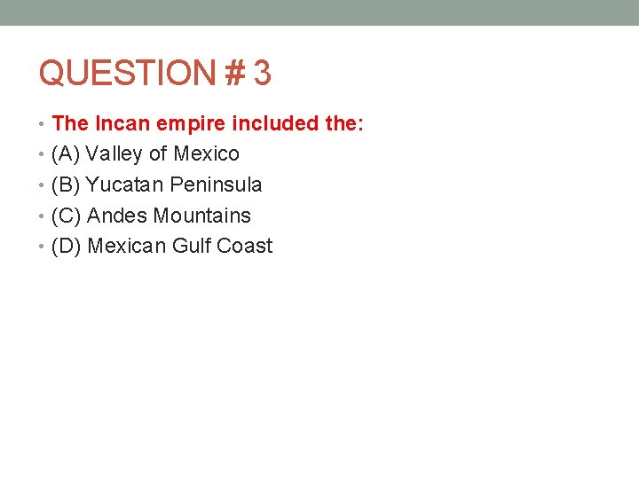 Warm Up December 21 Number 1 10 on