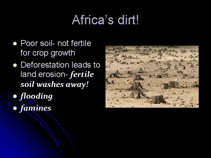 Africas environmental issues problems to solve Water Quality