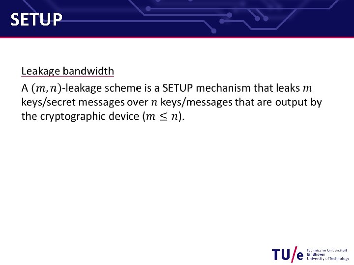 Kleptography Cryptography with Backdoors Milou Antheunisse Introduction Introduction