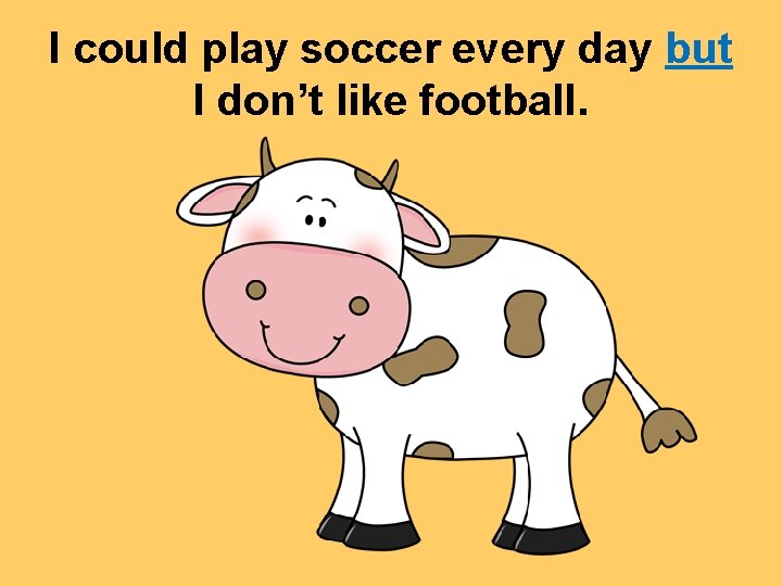 Conjunctions Combining Sentences and Cows A Power Point