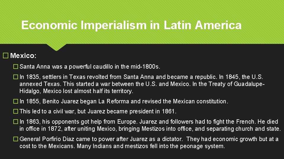 New Global Patterns Chapter 13 Sections 3 and