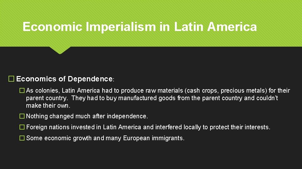 New Global Patterns Chapter 13 Sections 3 and