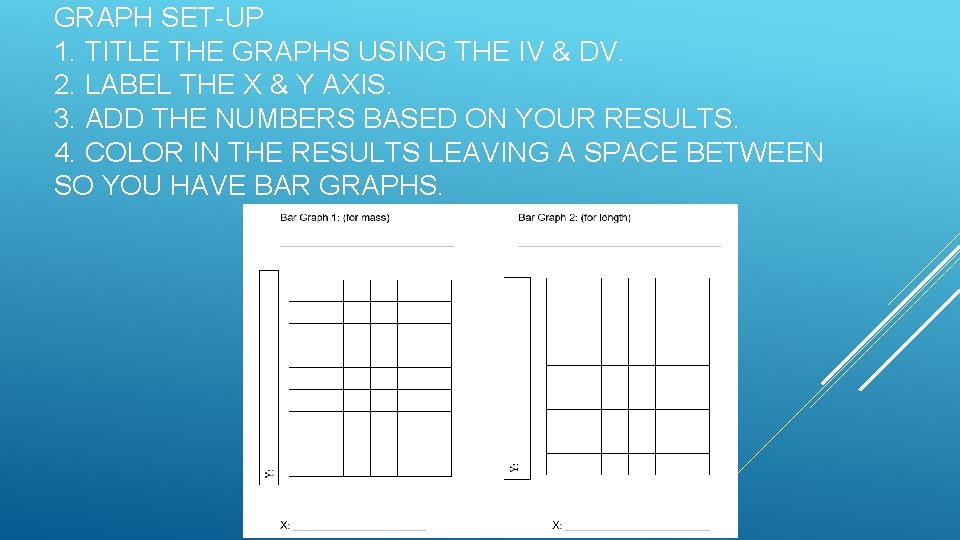 PENDULUM LAB DAY TWO Data table graph testing