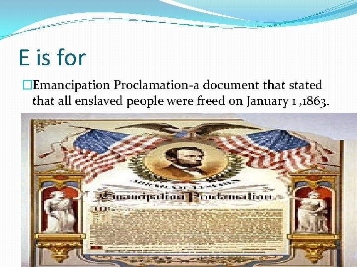 An ABC book of Slavery and Emancipation By