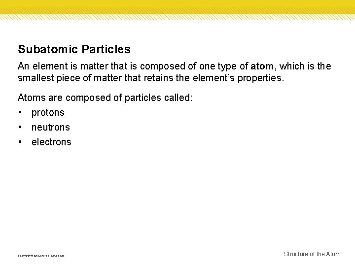 Essential Questions What are the names and symbols