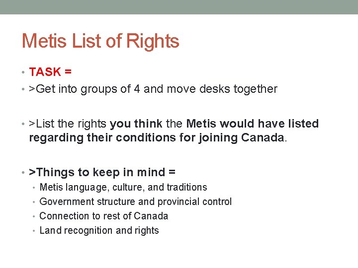 RED RIVER RESISTANCE Manitoba and the Metis Perspective