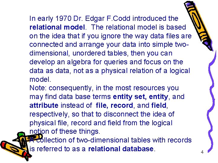 DATABASES DATABASE MANAGEMENT SYSTEMS DBMS MS ACCESS What