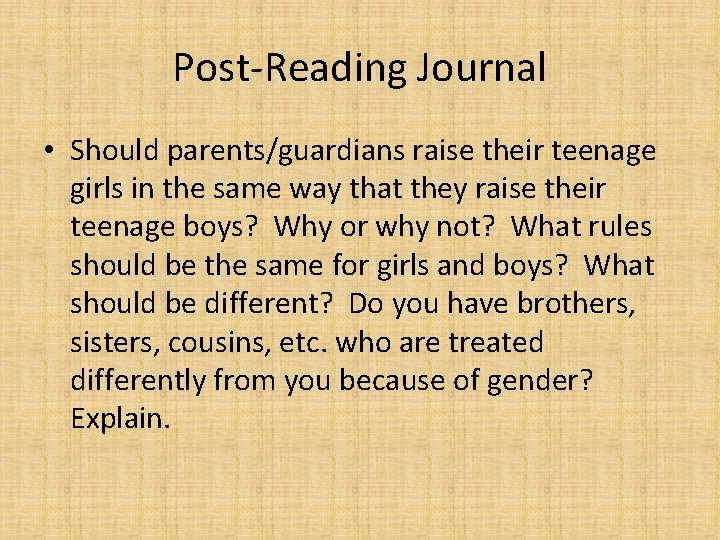 Welcome Warm Up MAZE passage week 2 Objectives