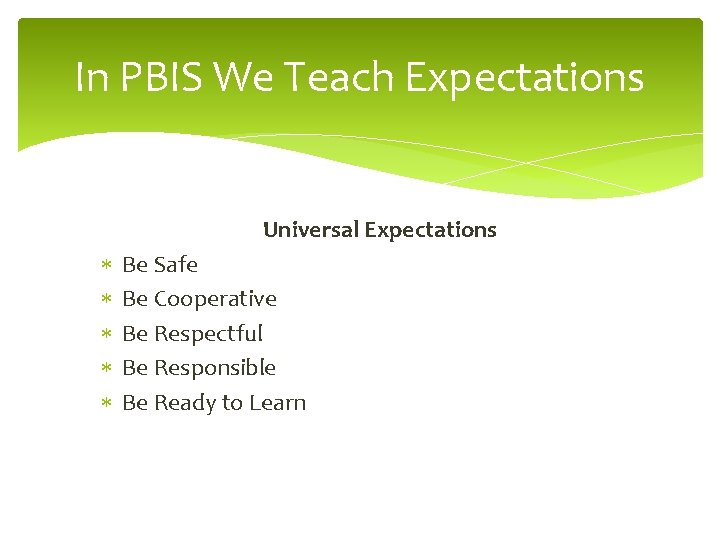 Learning Module 2 How to Promote Positive Behaviors