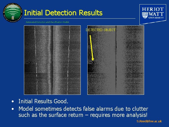 Automated Detection and Classification Models A ModelBased Approach