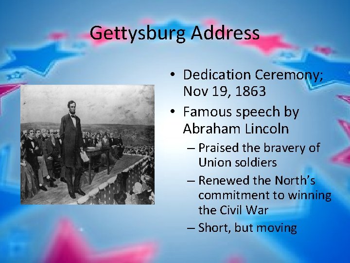 THE WAR COMES TO AN END Battle of